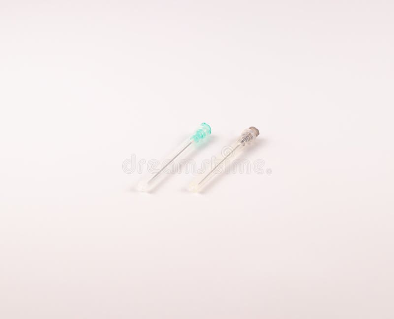Long Syringe Needles X 50mm Stock Photo - Image of branule, guyon ...