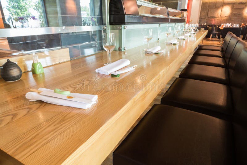 Long Table in the Cozy Cafe Stock Image - Image of modern, dinner: 32483067