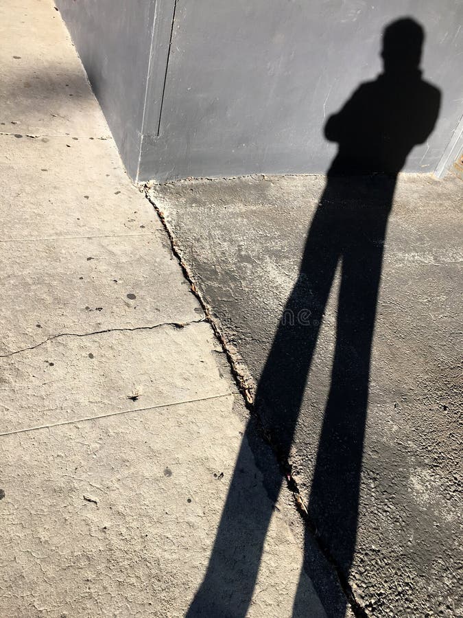 A Long Tall Shadow stock photo. Image of ground, spooky - 106976164