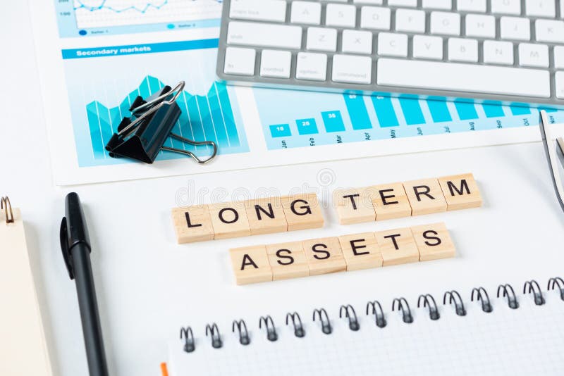 Long Term Assets Concept with Letters Stock Image - Image of index ...