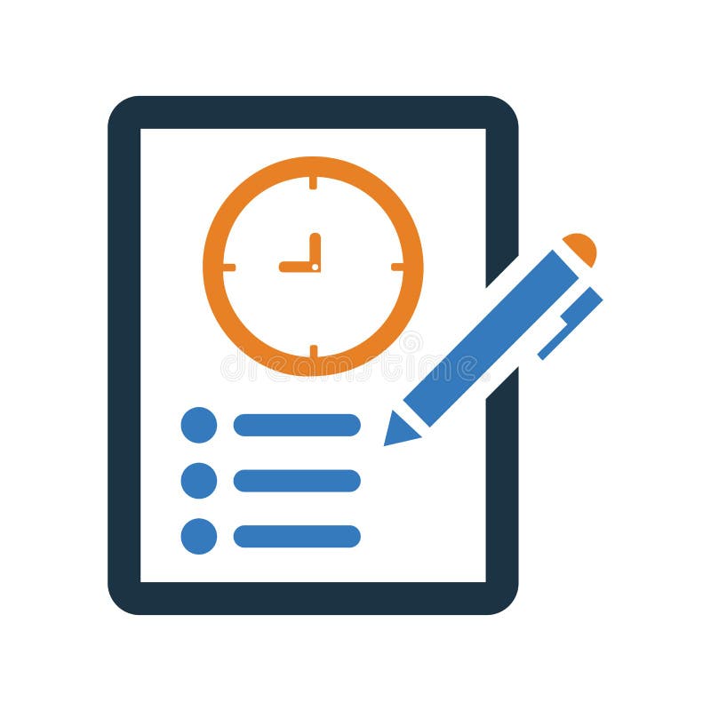 Long Term Contract Icon. Simple Editable Vector Graphics Stock ...