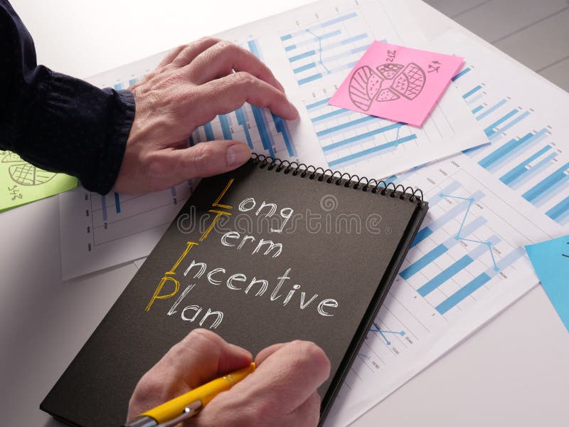 Incentive Plan is Shown on the Photo Using the Text Stock Photo - Image ...
