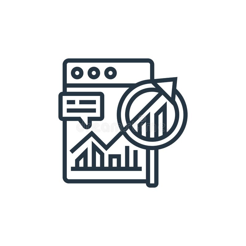 Long Term Planning Vector Icon Isolated on White Background. Outline ...