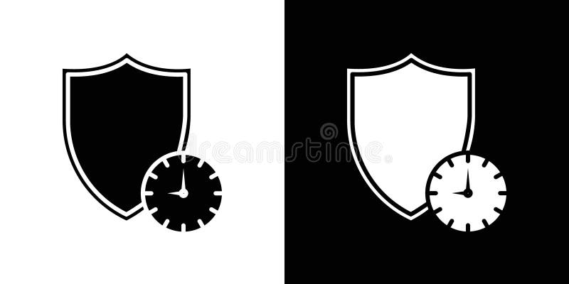 Long Term Protection Icon Isolated Flat Vector in Outline Stock Vector ...