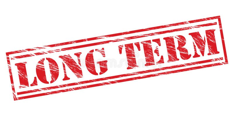 Long - term red stamp stock illustration. Illustration of white - 73712509