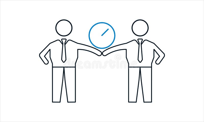 Long Time Relation Vector Icon Stock Vector - Illustration of watch ...