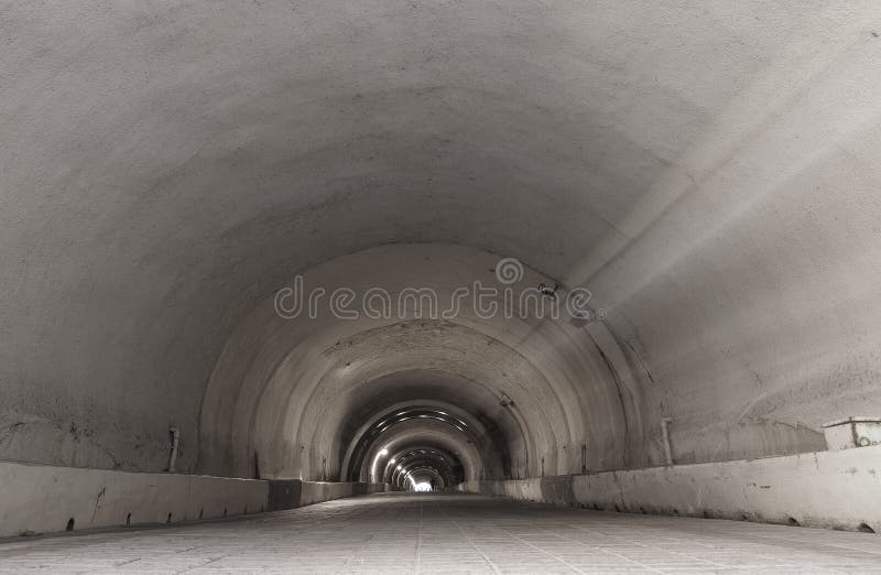 Long Tunnel stock image. Image of deep, distance, ventilation - 13182149