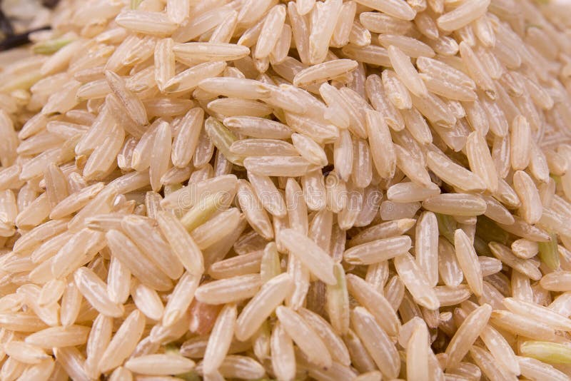 Long unpeeled rice stock image. Image of diet, store - 43009487