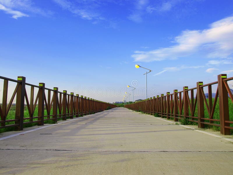 Long walkway stock image. Image of entrance, countryside - 12994339