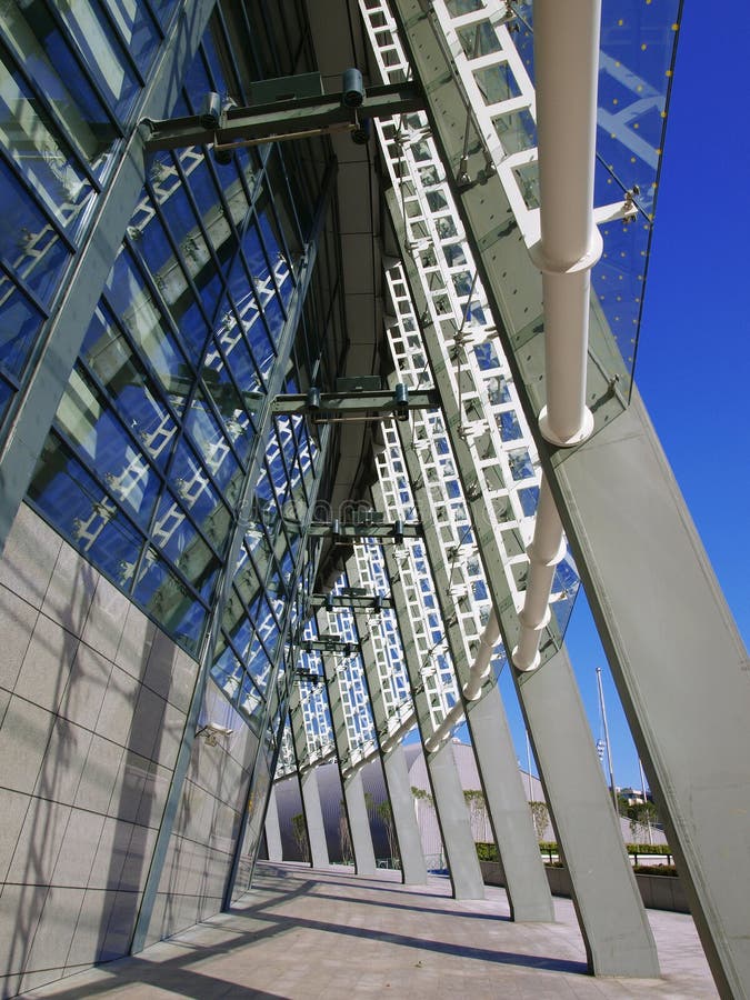 Long walkway and sunlight stock image. Image of beauty - 19646755