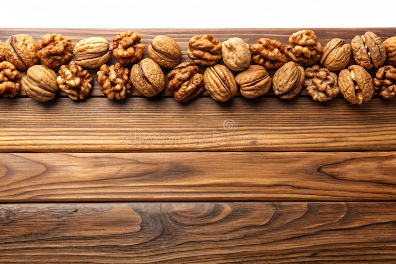 Long Walnut Planks Texture for Background Stock Illustration ...