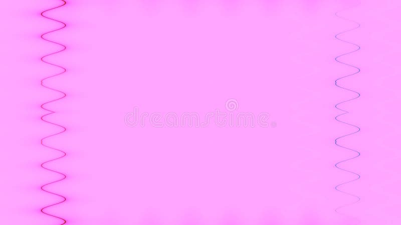 Long Wavy, Rectangular Red and Blue Lines of Light, Neon Moving To ...