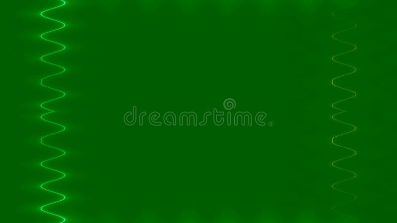 Long Wavy, Vertical, Rectangular Orange-blue Lines of Light, Neon ...