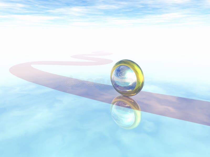 Long way stock illustration. Illustration of rise, movement - 2201119