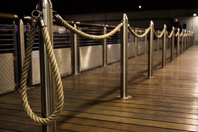 Golden Pole Barricade Isolated Stock Photos - Free & Royalty-Free Stock ...