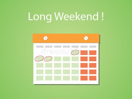 Long Weekend Stock Illustrations – 2,125 Long Weekend Stock ...