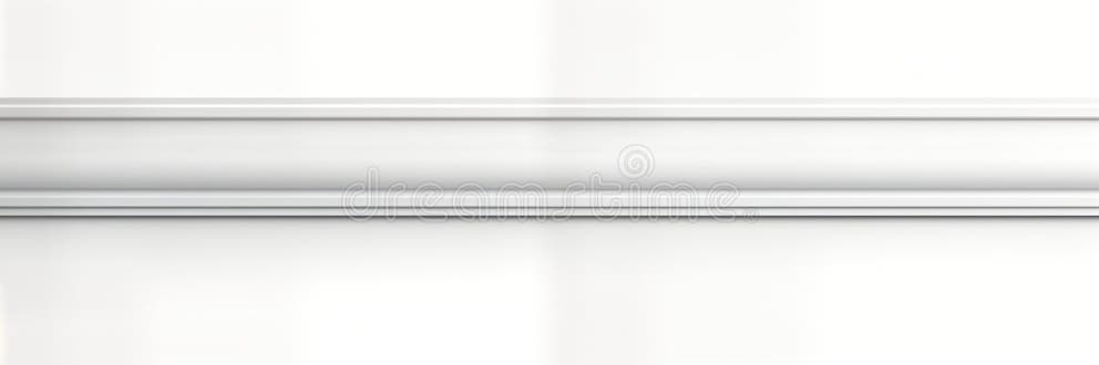 Long White Baseboard Plinth Isolated on Transparent Background ...