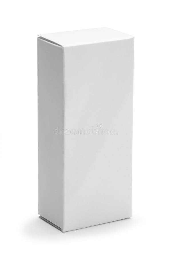Long White Box stock image. Image of package, space - 338742255