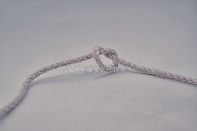 The long rope with loop stock image. Image of tape, white - 106850849