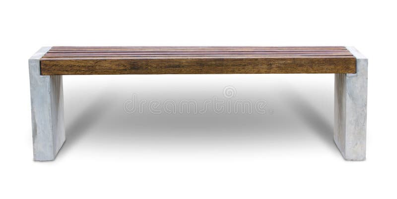 Long wooden chair stock image. Image of modern, brown - 66024257