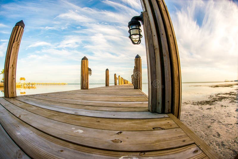 Long pier stock photo. Image of tropical, nautical, long - 133064076