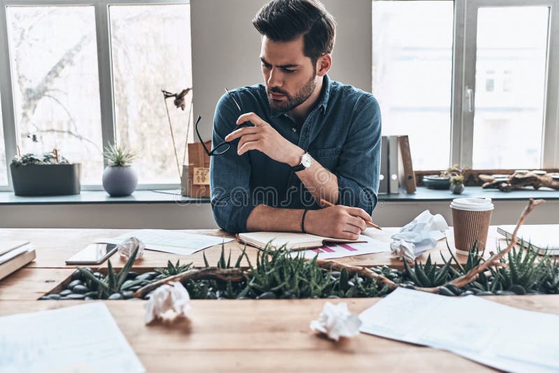 Long working day. stock image. Image of pain, frustration - 115881823