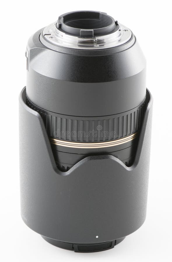 Long Zoom with Hood stock image. Image of front, focal - 144873931