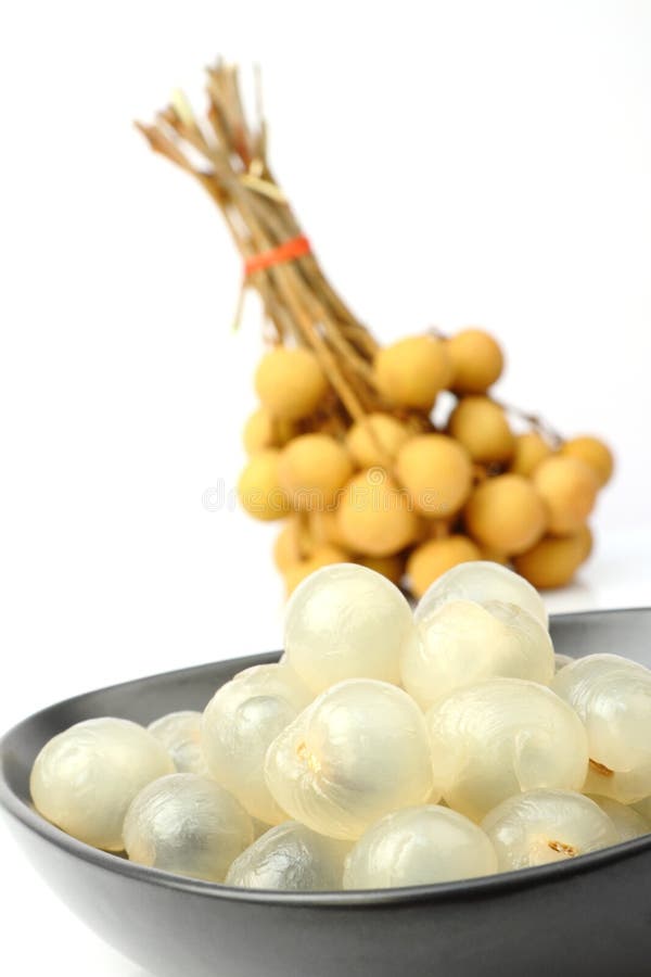 Longan stock photo. Image of juicy, healthy, peeled, food - 25884112