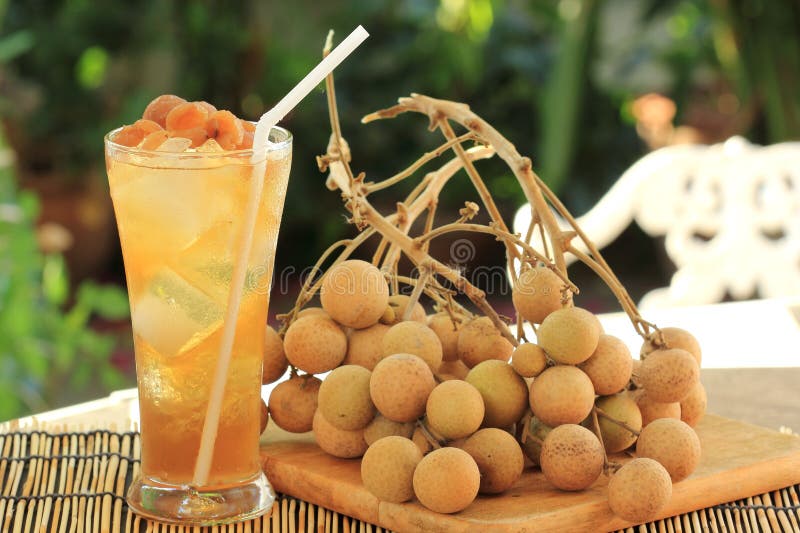 Longan juice cold water stock photo. Image of book, herb - 36325682
