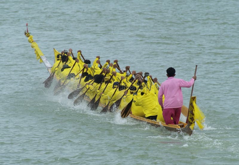 Longboat race stock photo. Image of outfit, team, yellow - 3778100