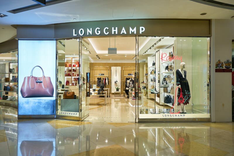 Longchamp Store in ION Orchard Editorial Stock Photo - Image of french ...