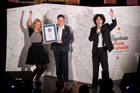 Longest Love Letter World Record Editorial Image - Image of lipscani ...