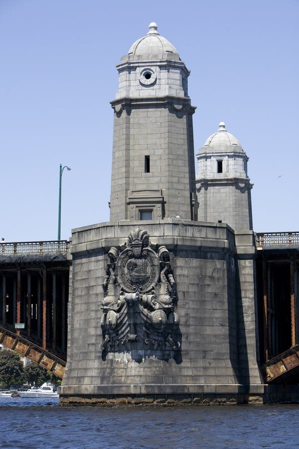 Longfellow Bridge in Boston 1 Stock Image - Image of historic ...