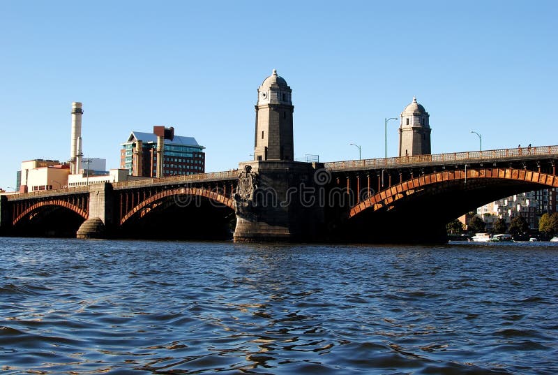 Longfellow Bridge, Boston, MA Stock Image - Image of city, structure ...