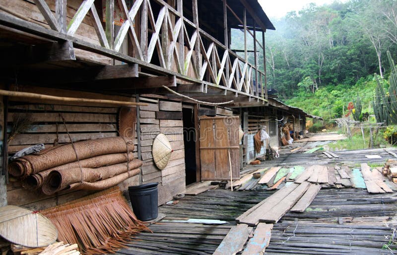 Longhouse stock image. Image of country, longhouse, history - 14195911
