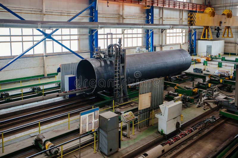 Longitudinal Tack Welding Machine for Welding of Outer Seam of Steel ...