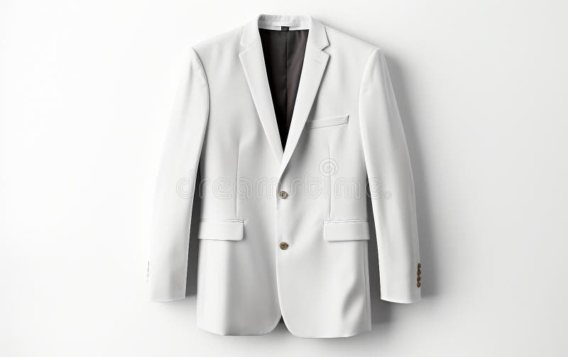 Longline Blazer Displayed on a Clear Background -Generative Ai Stock ...