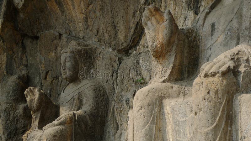 Longmen Grottoes stock image. Image of ashes, luoyang - 13182727