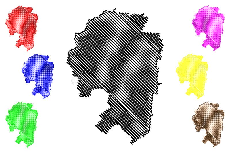 Longreach Region (Commonwealth of Australia, Queensland State) Map ...