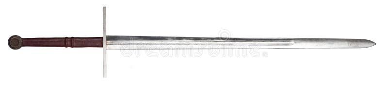 The Longsword Also Spelled As Long Sword or Long-sword Stock Photo ...