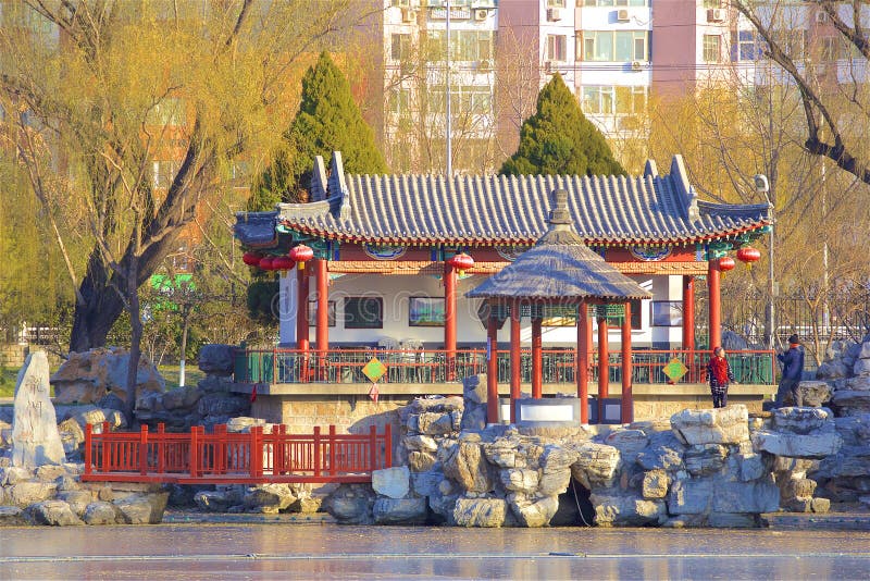 Longtan Lake park, Beijing editorial image. Image of centre - 169248640