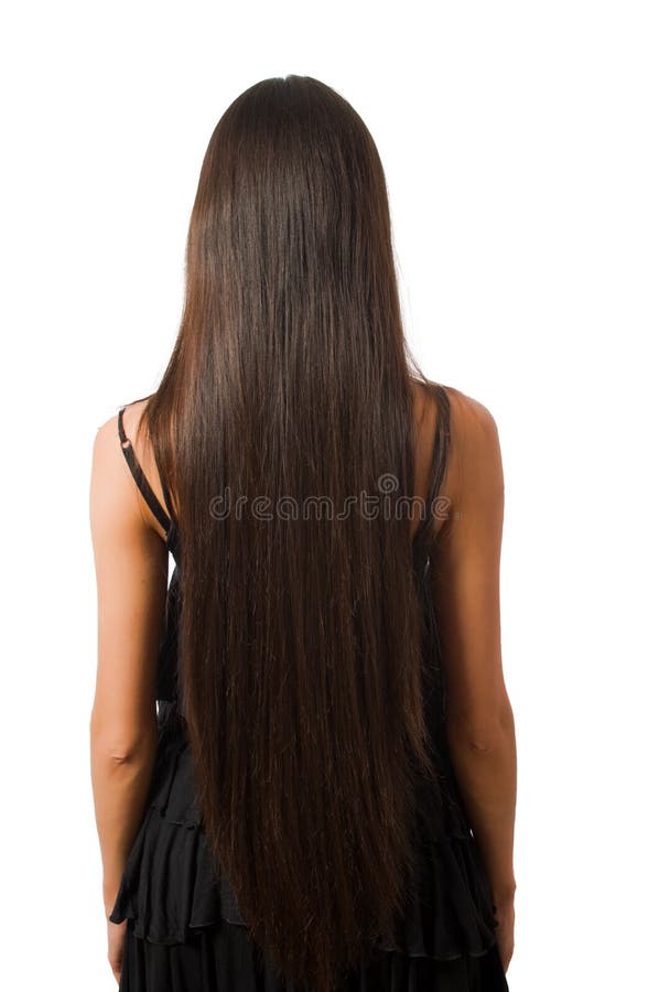 De Retour Dune Lingerie De Port De Femme Mince Image Stock Image Du