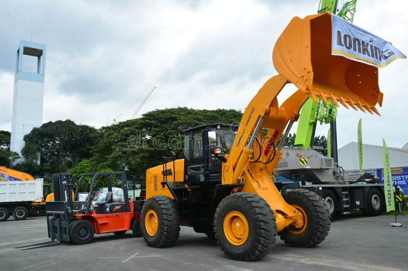 Lonking 860 Wheel Loader at Philconstruct in Pasay, Philippines ...