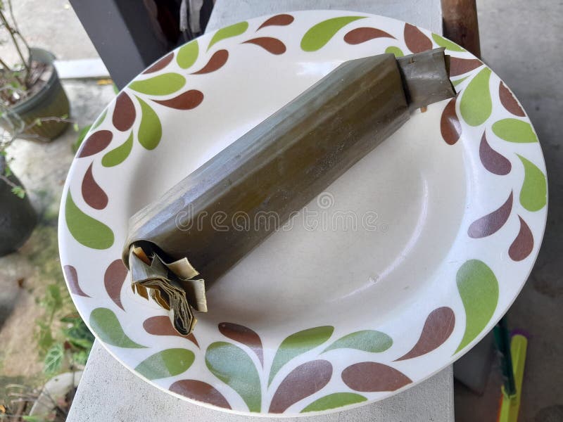 Lontong Daun, a Traditional Indonesian Dish that is Processed by ...