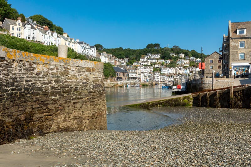 England, Cornwall, Looe stock image. Image of west ...