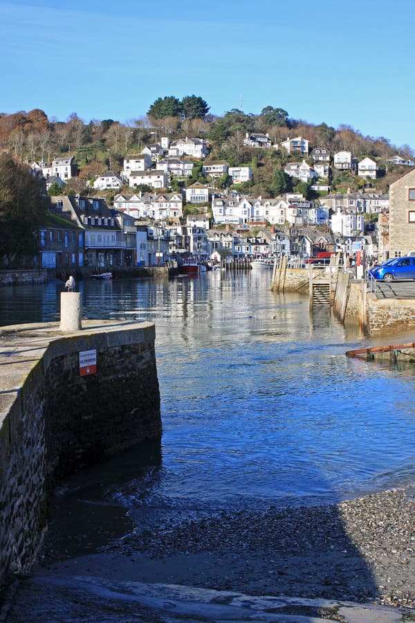 Looe, Cornwall stock photo. Image of span, architecture - 42593220