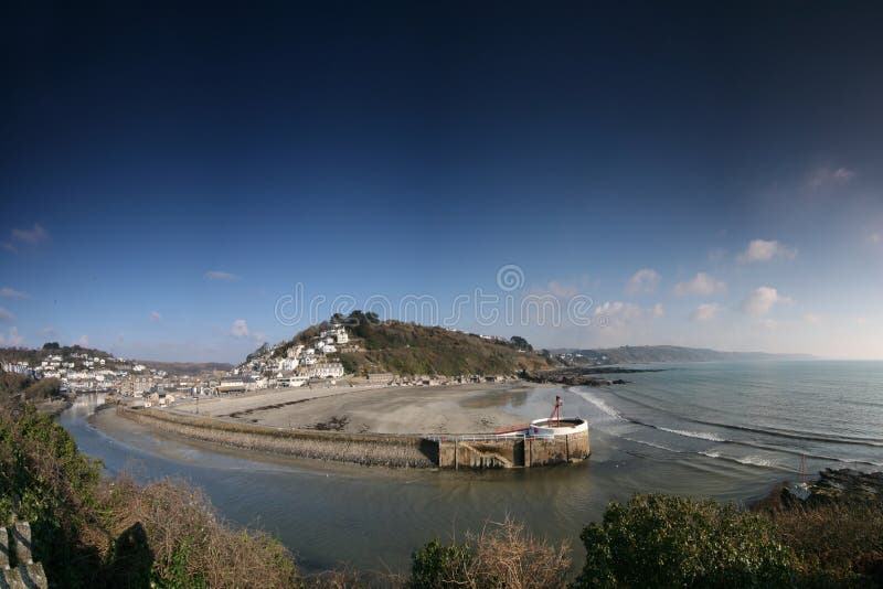 Looe Harbour stock photo. Image of resort, cornish, coast - 35995708