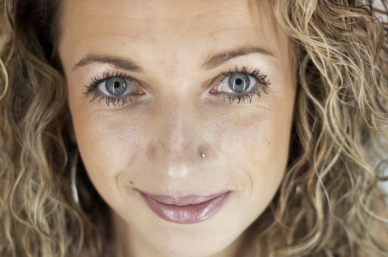 Look stock image. Image of young, leer, look, lips, model - 1299451