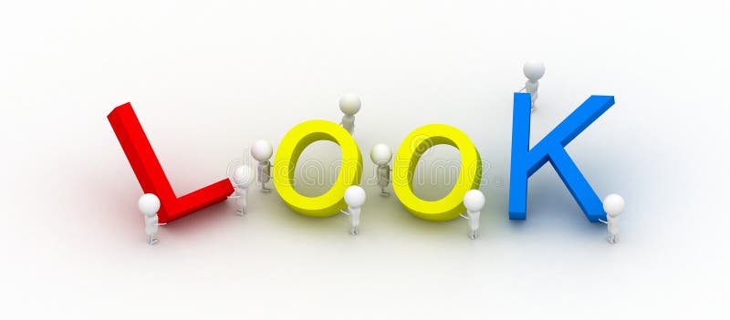 Look stock illustration. Illustration of cute, gorgeous - 15834487