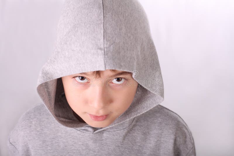 Look stock photo. Image of hood, view, grey, eyes, people - 22457568
